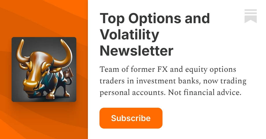 Top Options and Volatility Newsletter | OptionsNerds | Substack