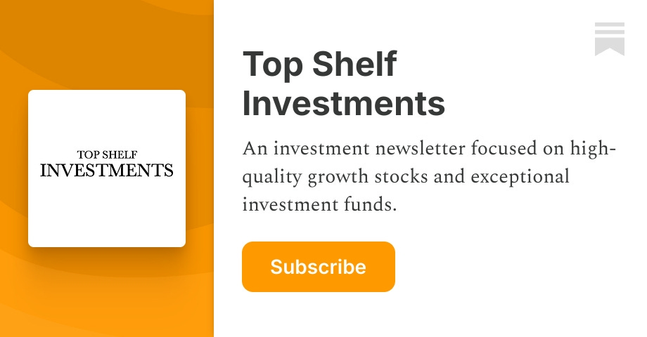 Top Shelf Investments | Edward Sheldon, CFA | Substack