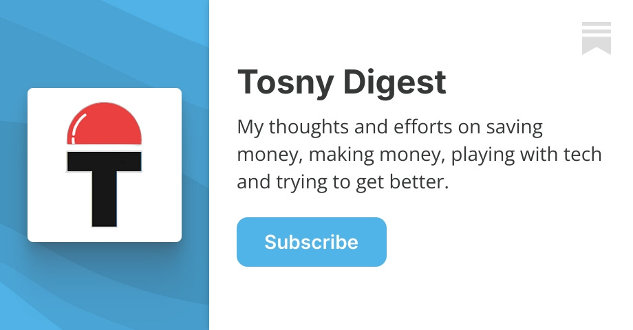 Tosny Digest | Substack
