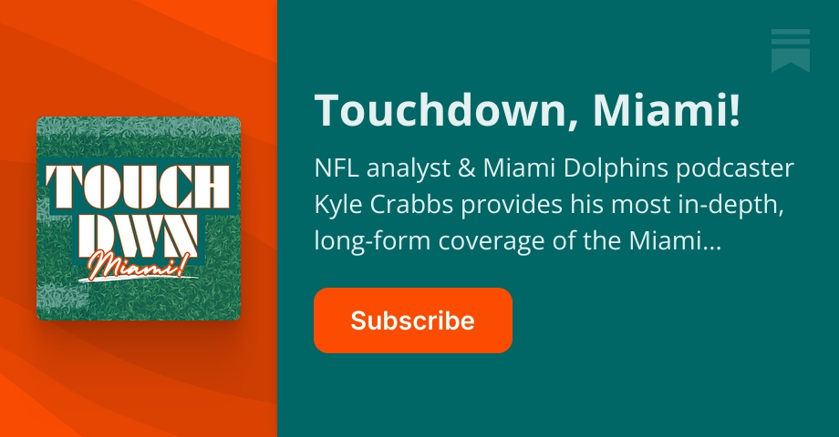 Touchdown, Miami! | Substack