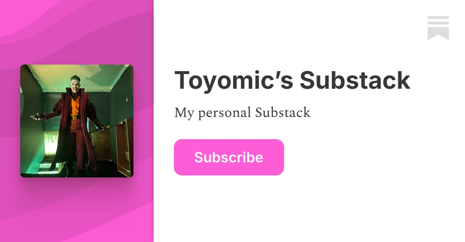 Toyomic’s Substack | Trey Gillon | Substack