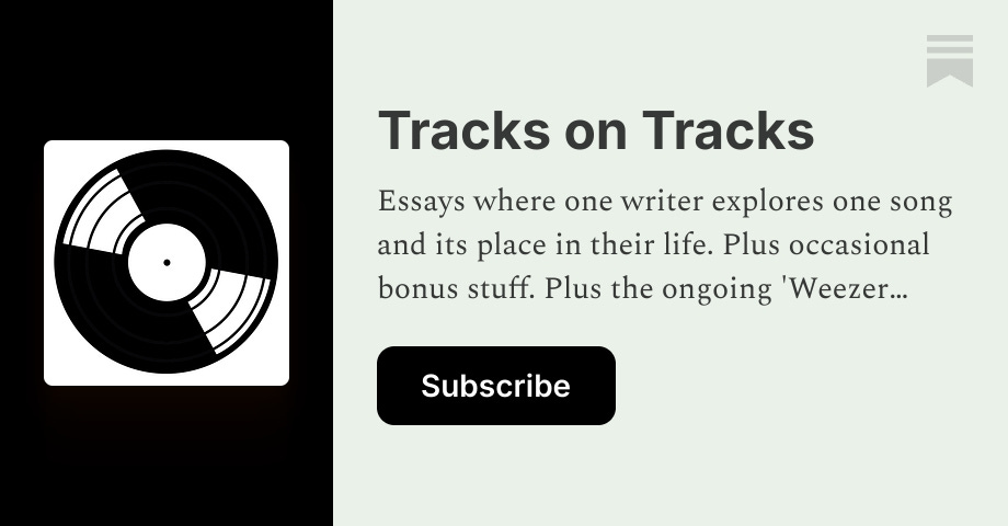 Tracks on Tracks | Peter C. Baker | Substack