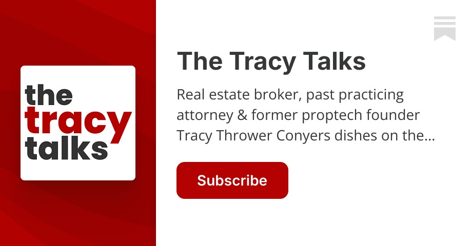 Tracy Talks Real | Tracy Thrower Conyers | Substack