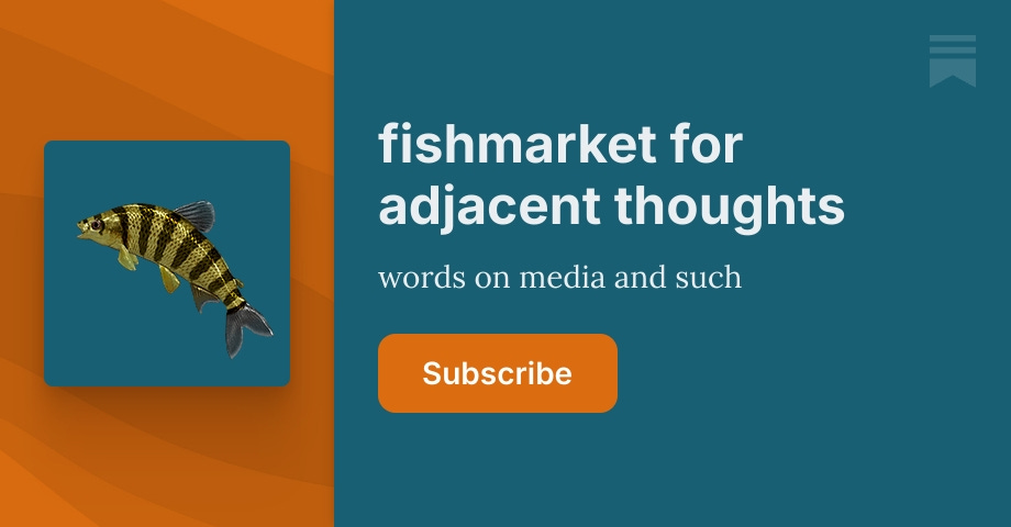 fishmarket for adjacent thoughts | cat | Substack