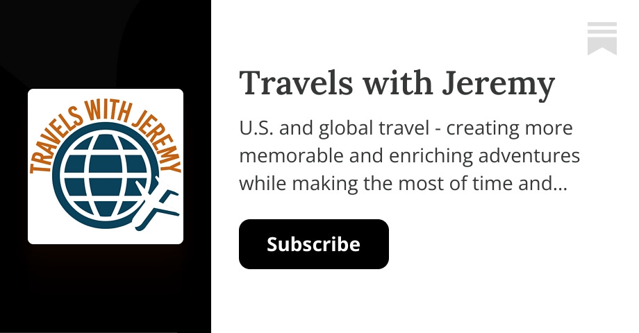 Travels with Jeremy | Jeremy Bachmann | Substack