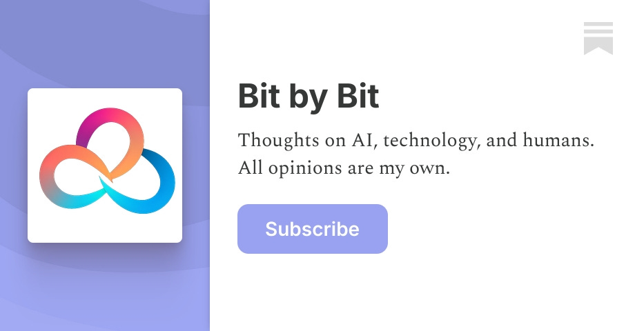 Bit by Bit | Kevin Lin | Substack