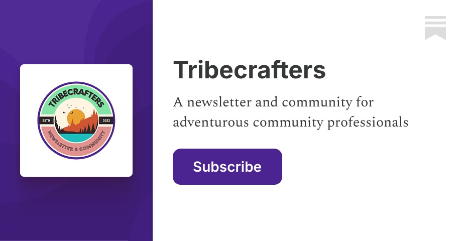 Tribecrafters | Substack