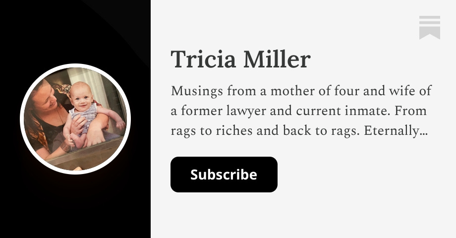 The relief of the exhale. - Tricia’s Substack