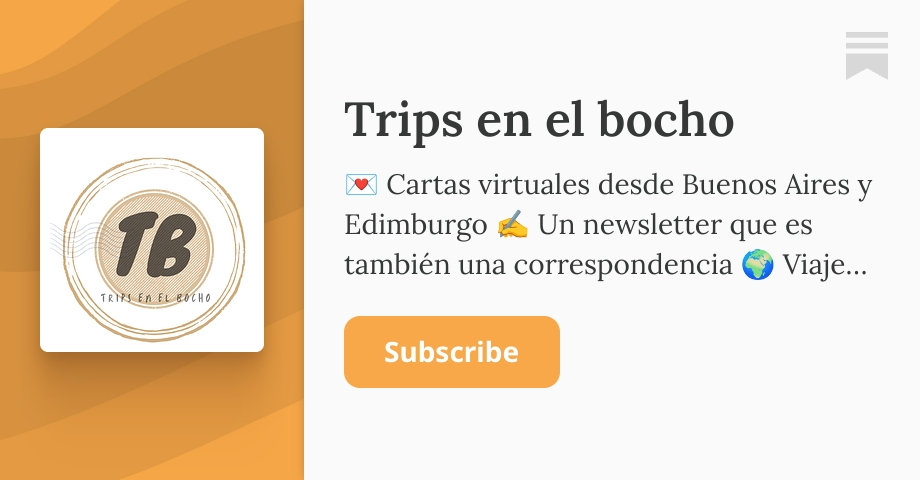 Trips en el bocho | Salvo | Substack