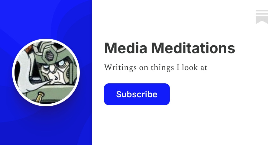 Media Meditations | troy ordo | Substack