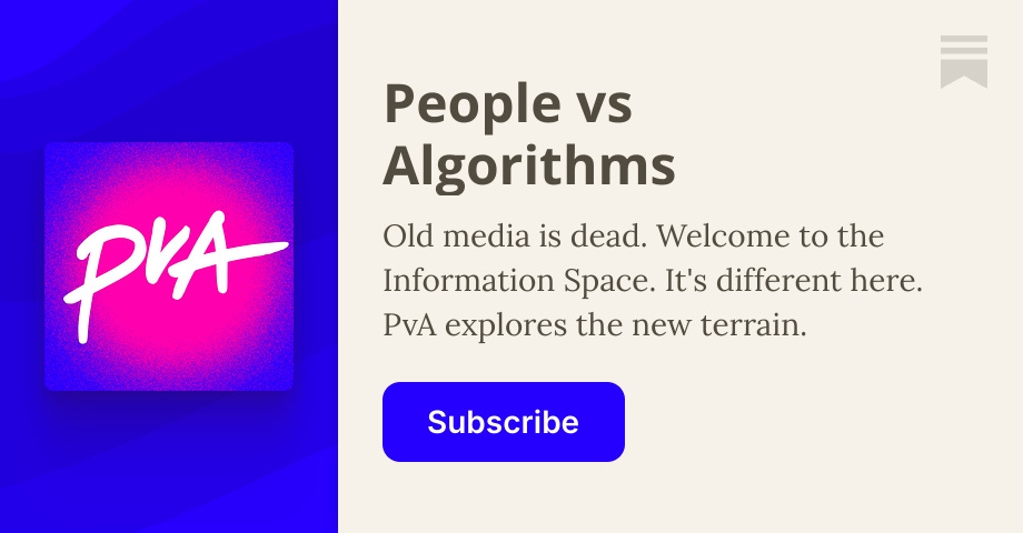 People vs Algorithms | Troy Young | Substack