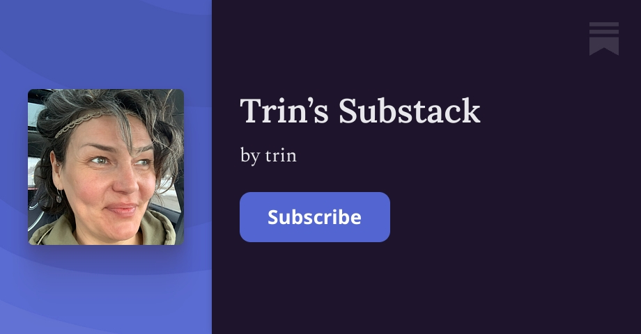 I meet Him in ze woods - Trin’s Substack