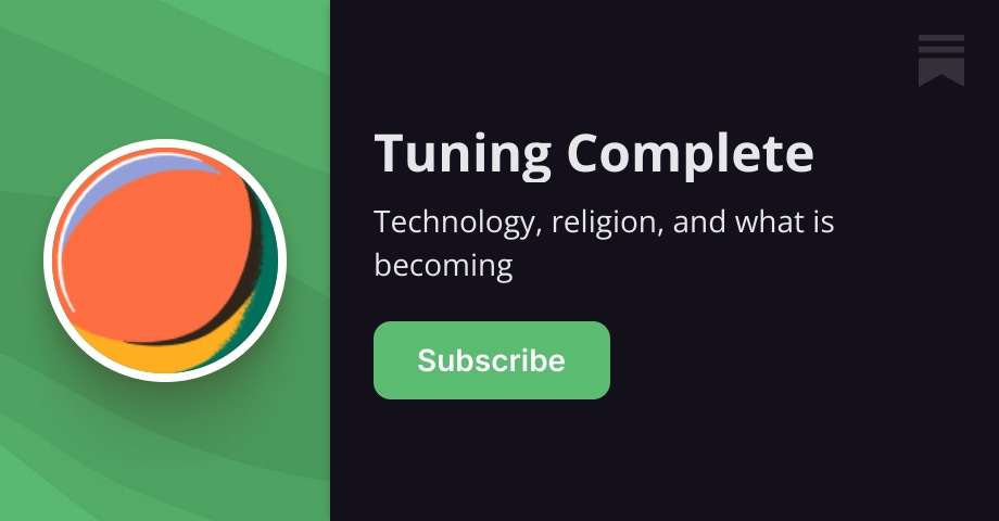 Tuning Complete | Substack