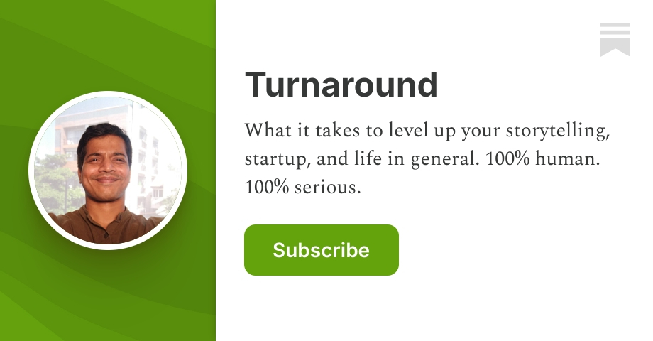 Turnaround | JPK | Substack