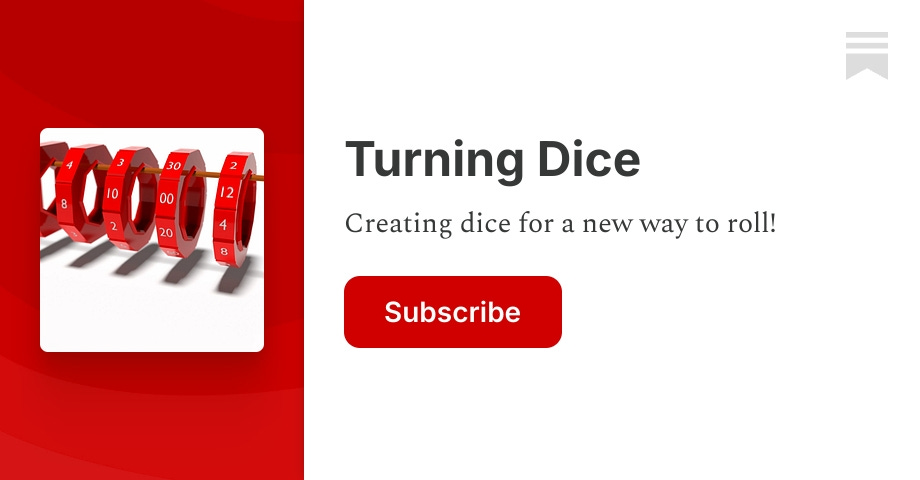 Turning Dice | Alexander Davis | Substack