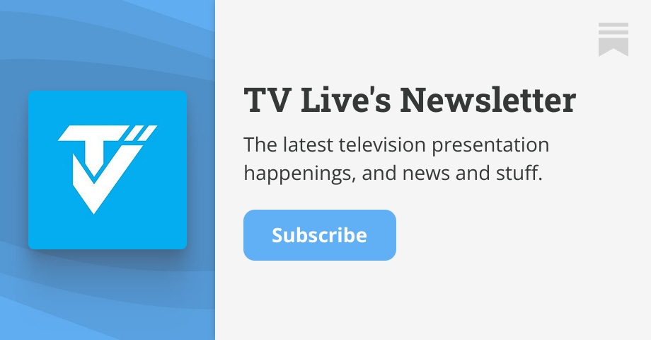 TV Live's Newsletter | Substack