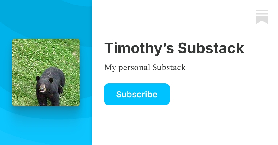 Laws not being enforced - Timothy’s Substack