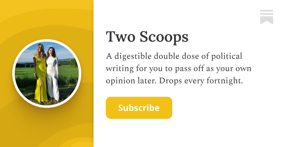 Two Scoops | Millie Cooke | Substack