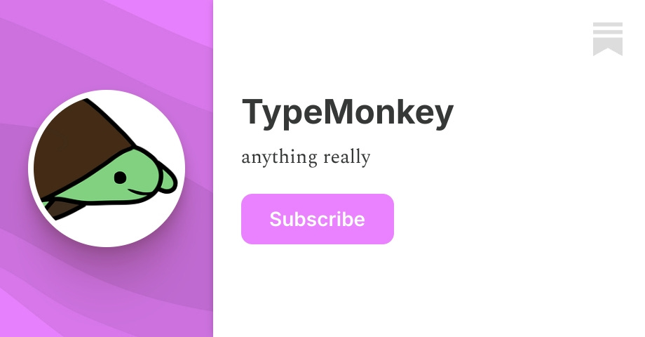 TypeMonkey | Jose Guaro | Substack