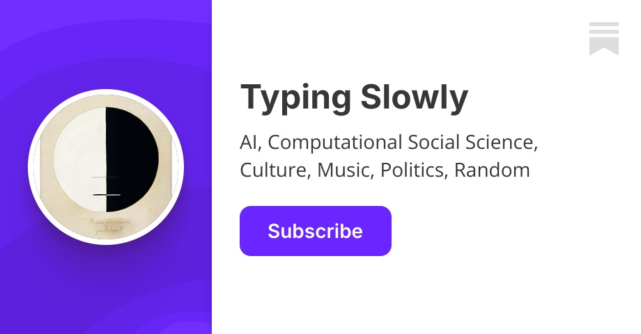 Typing Slowly | Substack