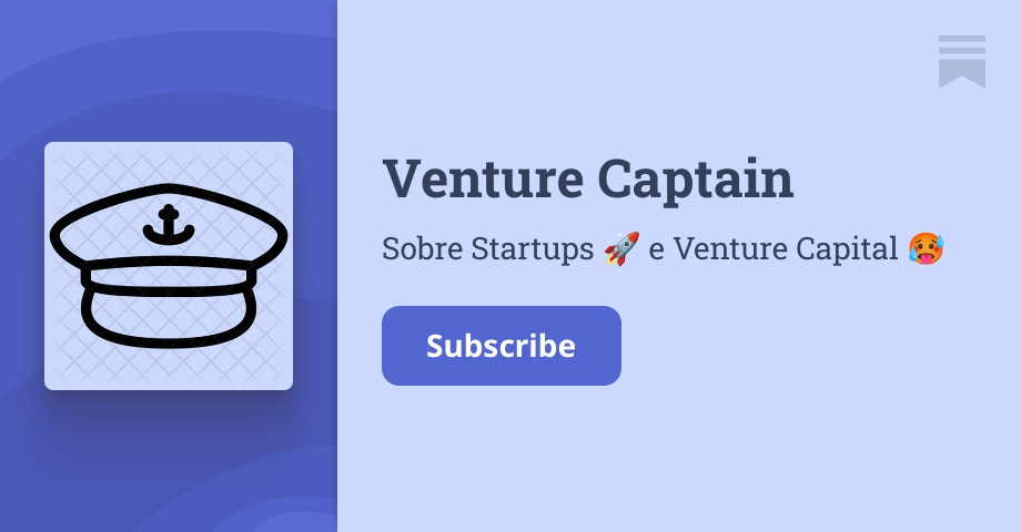 Venture Captain | Thiago Zanon Gomes | Substack