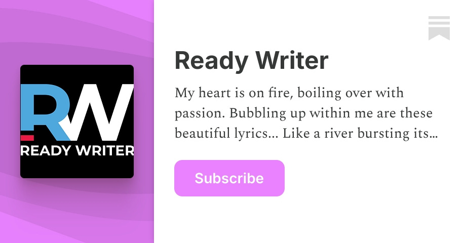 Ready Writer | Uchenna Aligwekwe | Substack