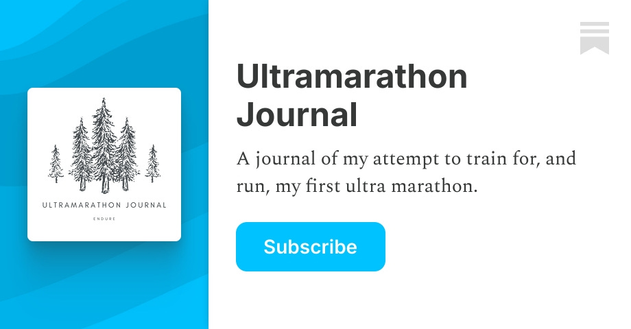 Ultramarathon Journal | Joseph Arroyo | Substack