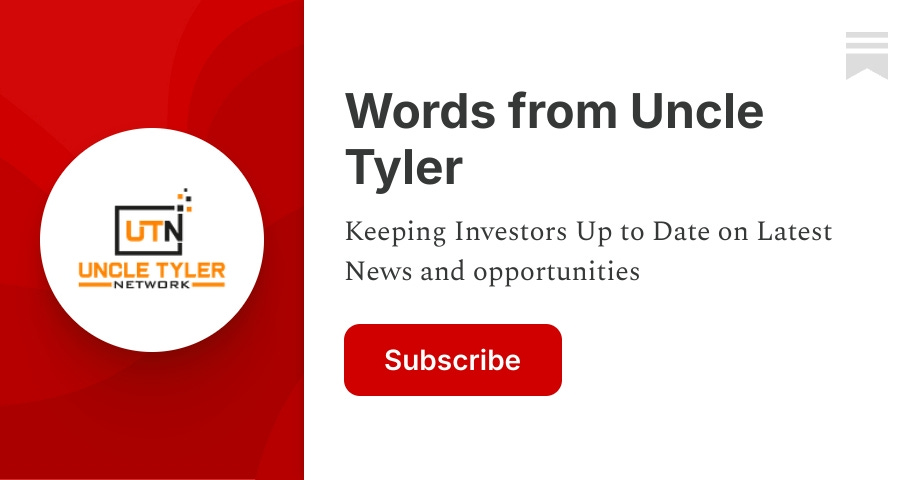Words from Uncle Tyler | Tyler Marion | Substack