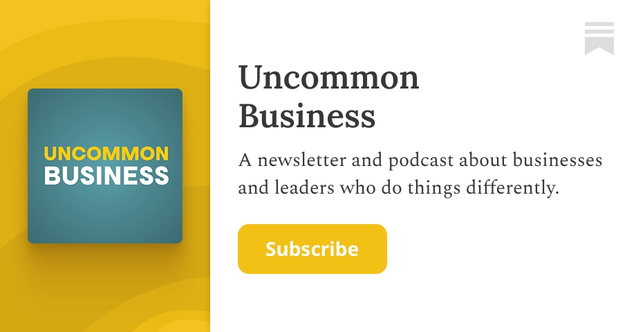 Uncommon Business | Peter+Keeley | Substack