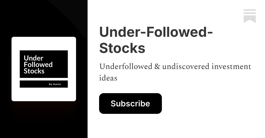 Under-Followed-Stocks | mavix | Substack