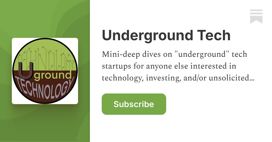 Underground Tech | Vivian | Substack
