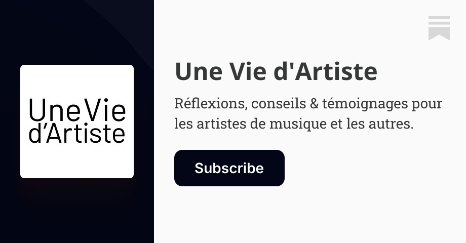 Une Vie d'Artiste | Charlotte Cegarra | Substack