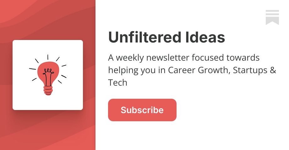 Unfiltered Ideas | Rinkesh Gorasia | Substack