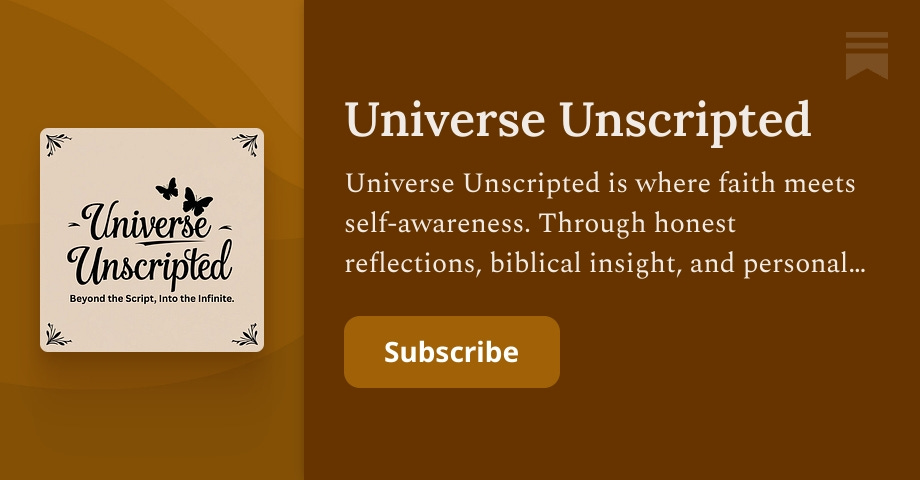 Universe Unscripted | Substack