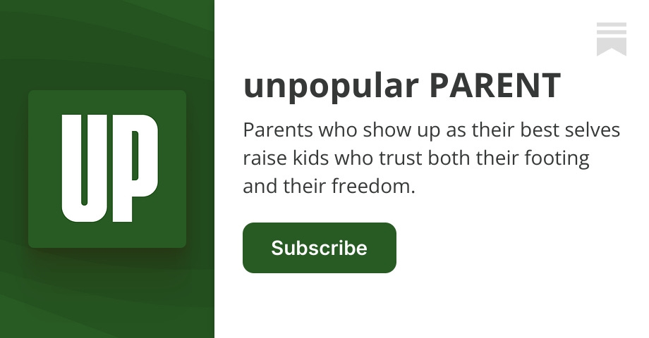 unpopular PARENT | Erin Miller | Substack