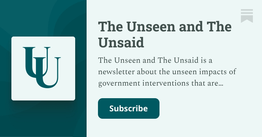 The Unseen and The Unsaid | Jack Salmon | Substack