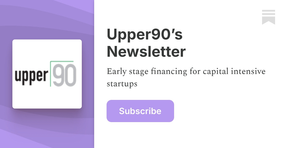 Upper90’s Newsletter | Upper90 Capital | Substack