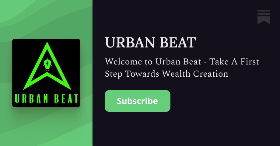 URBAN BEAT | Substack
