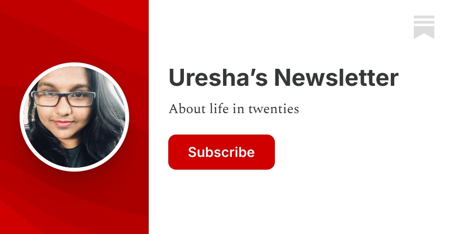 Uresha’s Newsletter | Uresha Rodrigo | Substack