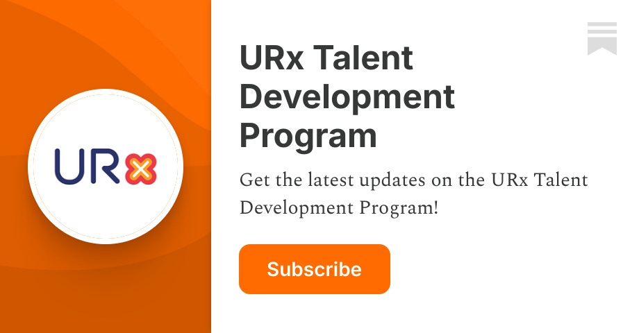 URx Talent Development Program | Substack