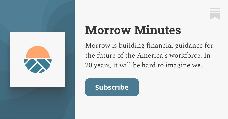 Morrow Minutes | Substack