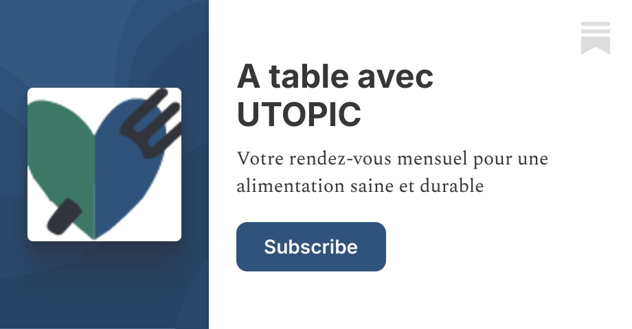 A table avec UTOPIC | Sandra | Substack