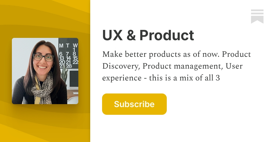 UX & Product | Dragana Grbić | Substack