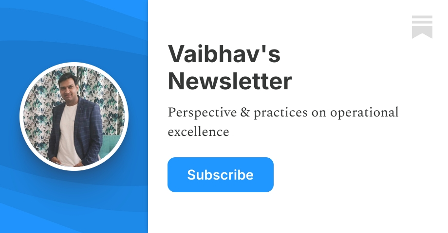 Vaibhav's Newsletter | Vaibhav Chaturvedi | Substack