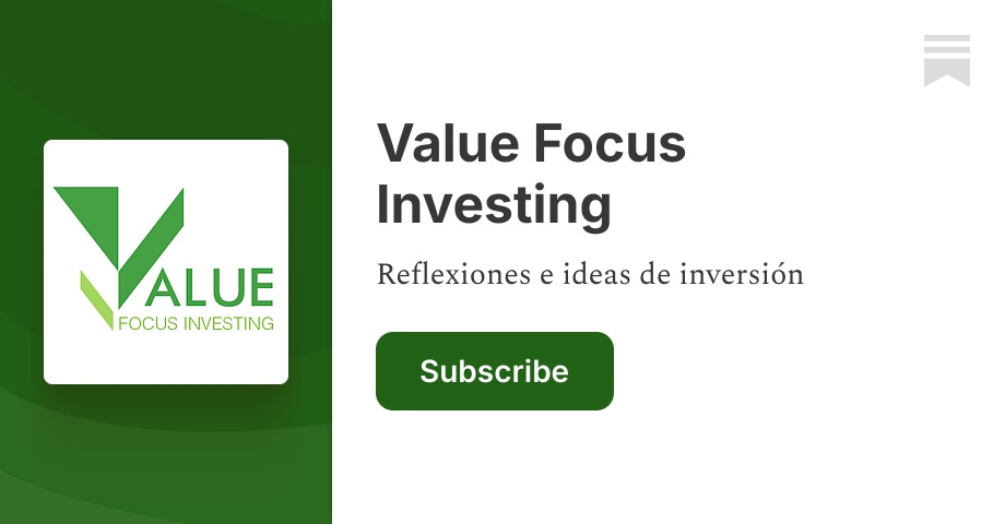 Value Focus Investing | Substack