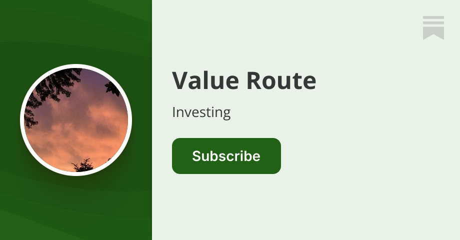 Value Route | Substack