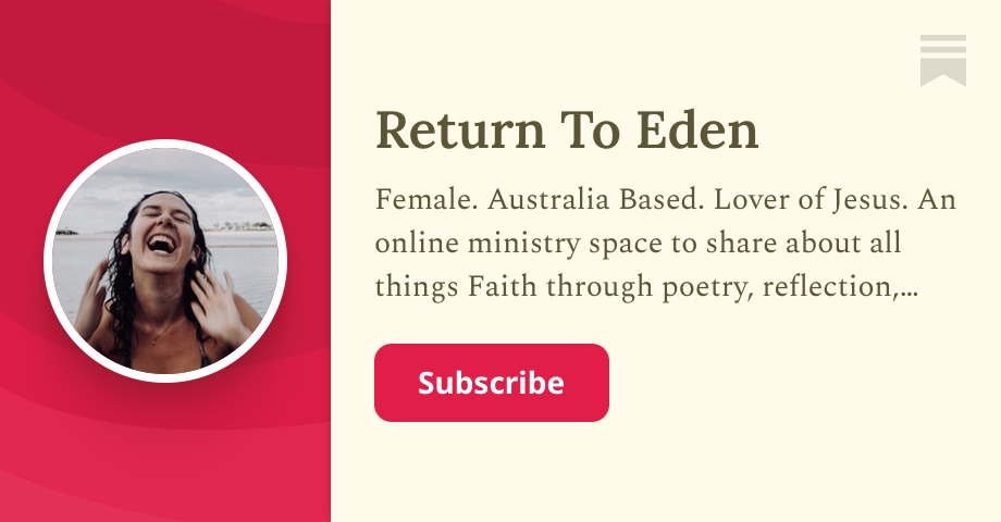 RETURN TO EDEN | Vanessa Florence Hatherley | Substack