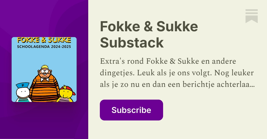 Nederland - by Jean-Marc van Tol - Fokke & Sukke Substack