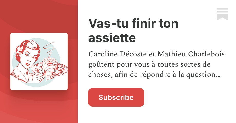 Vas-tu finir ton assiette | Substack