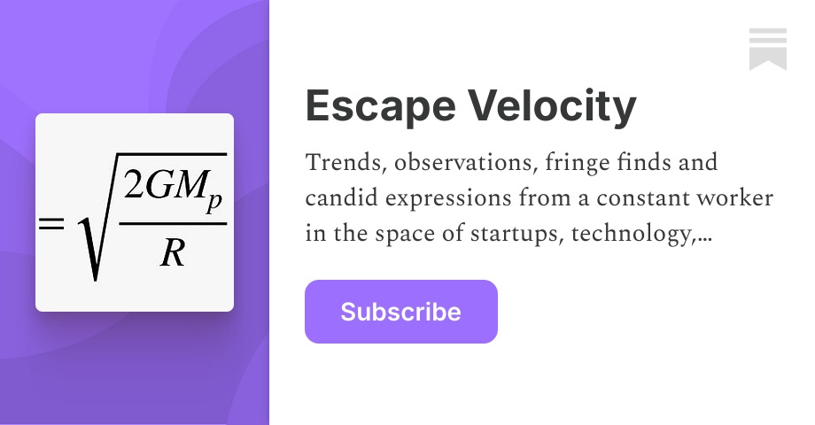 Escape Velocity | Dan Rockwell | Substack
